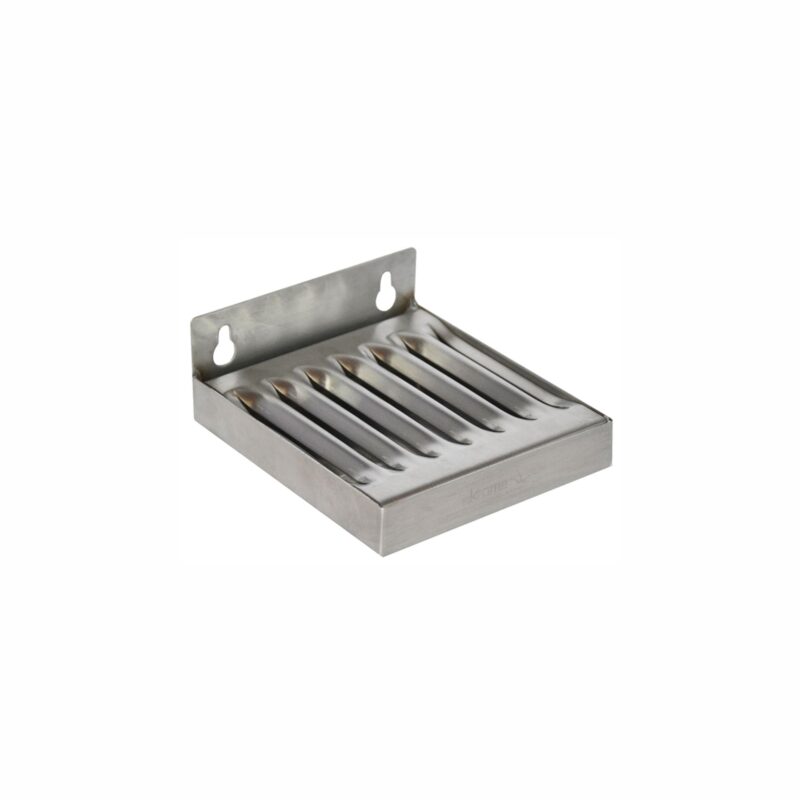 Wall Mount Drip Tray without drain – Brushed Stainless