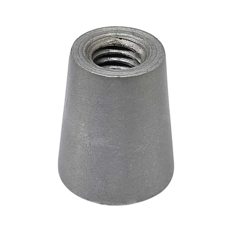 Faucet Handle Ferrule - Aluminium with brushed nickel finish