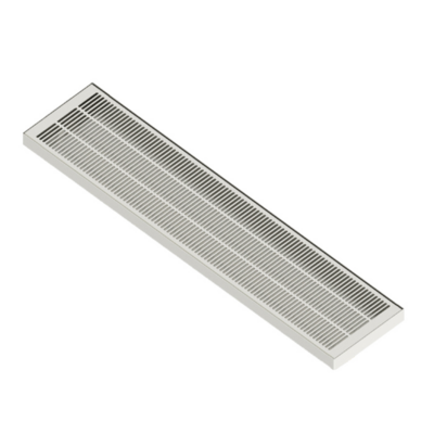 24″ x 7″ Surface Drip Tray – Brushed Stainless