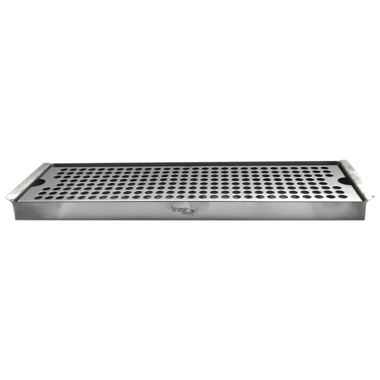 16″ x 5″ Surface Drip Tray with Lip | Bar Objects