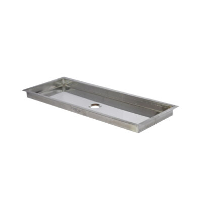 15-5/8″ x 6″ Flanged Mount Drip Tray | Drip Tray | Bar objects
