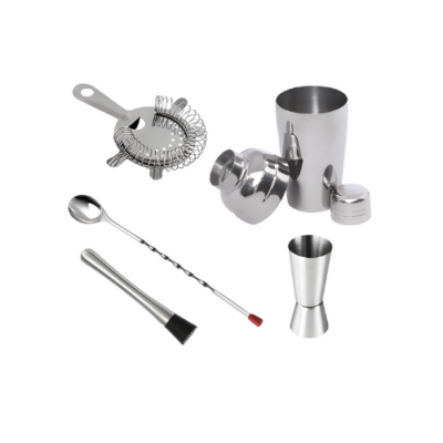 Steel Bar Tools Set for Cocktail | Stainless Steel Bar Accessories