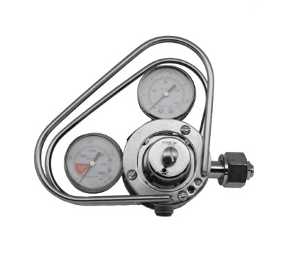 Stainless Steel Regulator Gauge Cage - Bar Objects