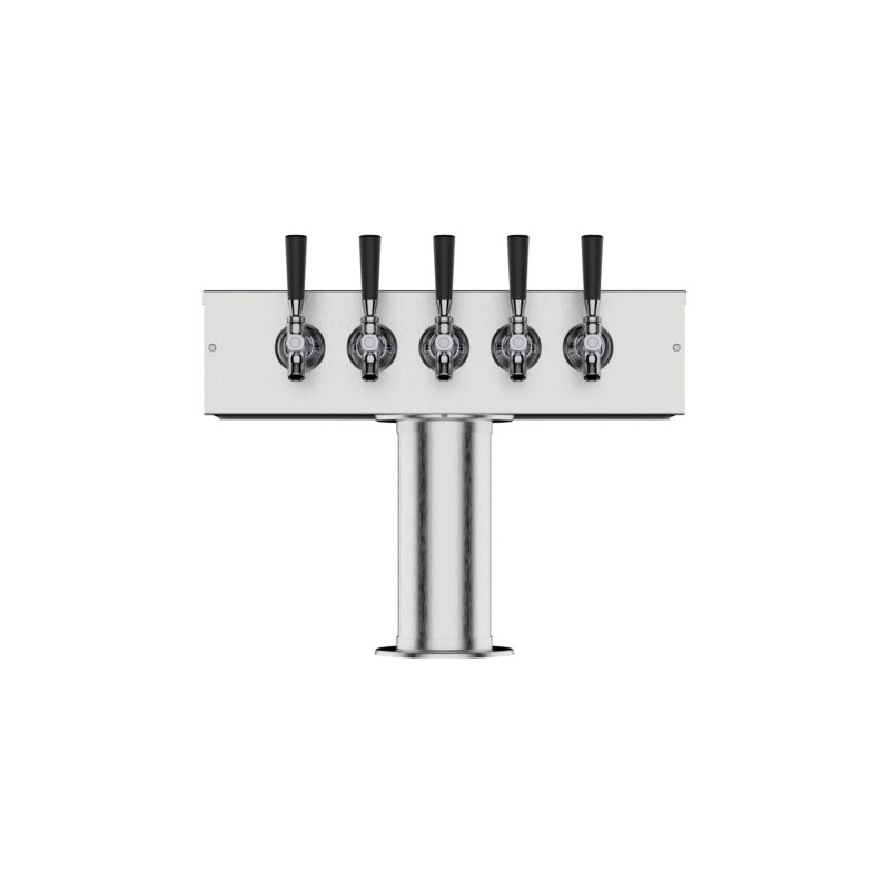 T" Style Tower - 5 Faucet -Barobjects