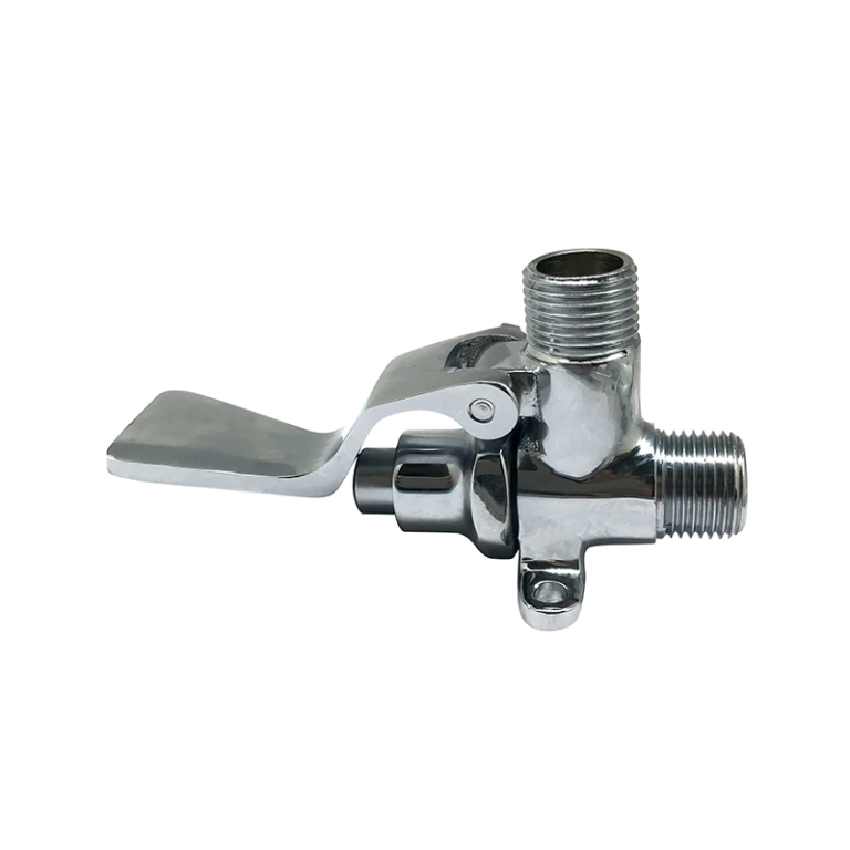Single Pedal Valve 1/2″ Male Inlet and Outlet | Foot Operated Floor