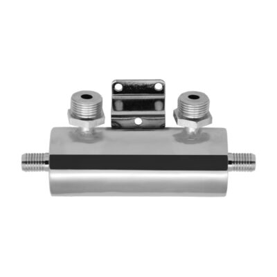 2 way Beer Manifold with Two Barb Ends || Krome Dispense