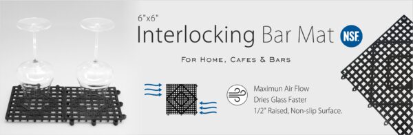 Interlocking Bar Mats / Bar Spill Mat - Bar Objects