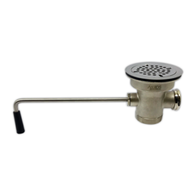 Waste Valves with twist lever | Twist Handle Waste Drain Valve 3"x2