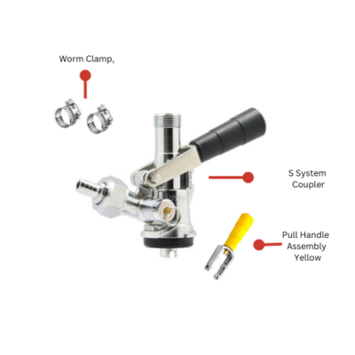 S System Coupler Kit - Bar Objects
