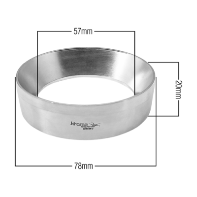 Aluminium Dosing Ring - Bar Objects